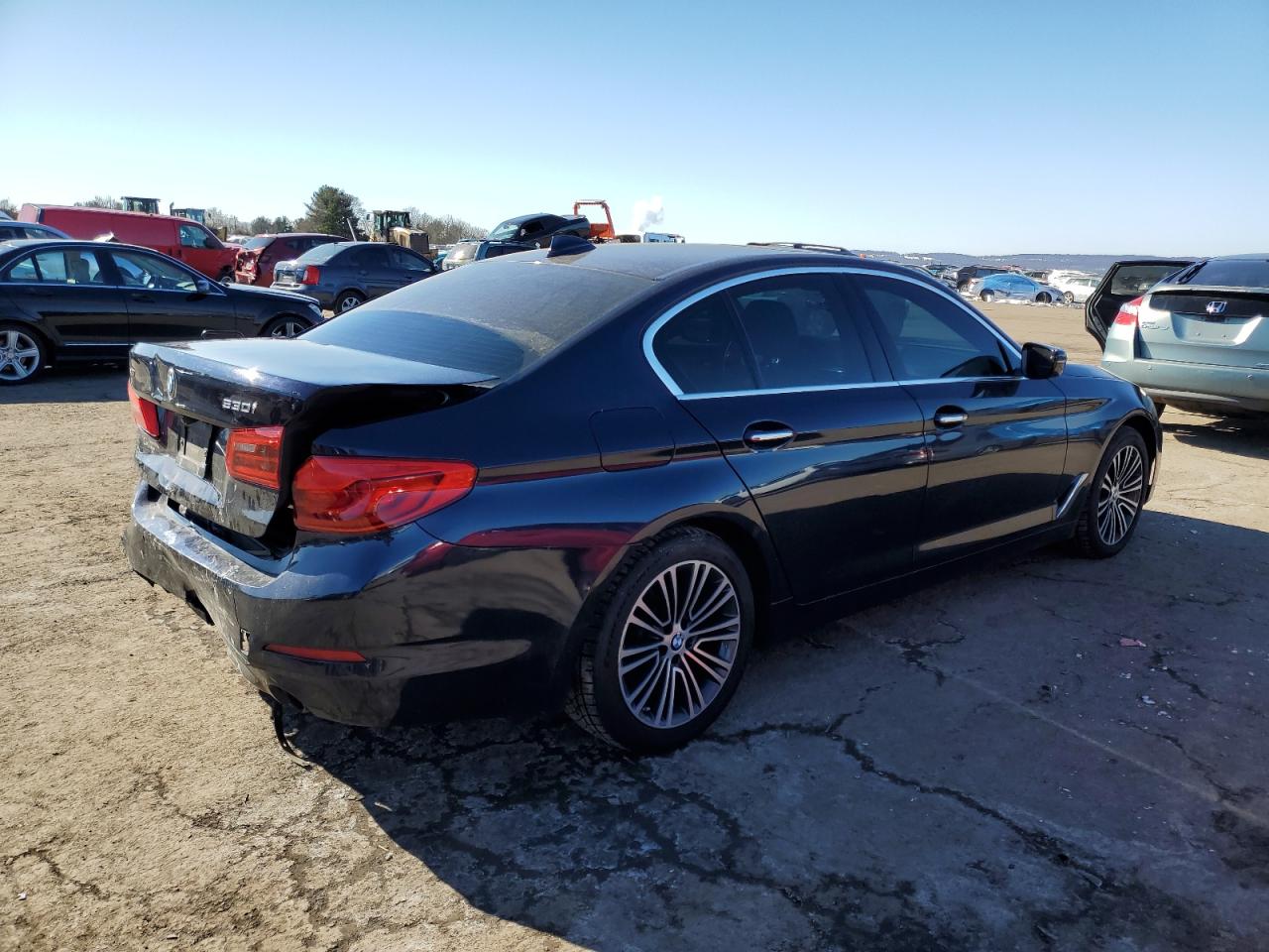 Купить автомобиль BMW 530 XI 2018 из США. Цена - 10500$. Пробег ...